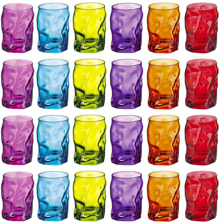 Bicchieri colorati o trasparenti, per tutti i tipi di tavola - Casa Live